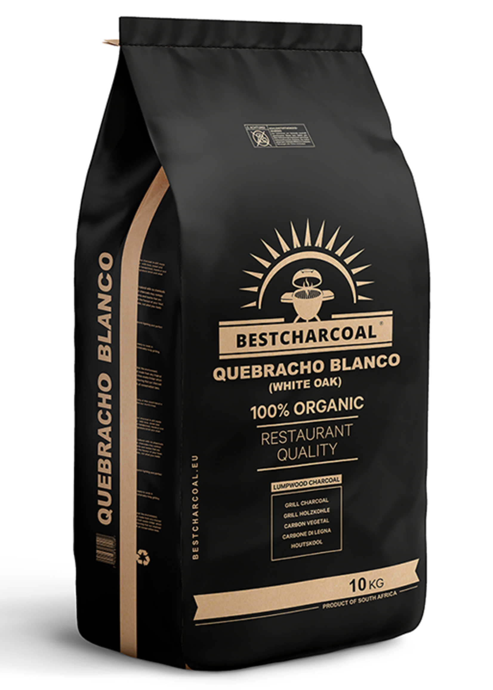 Quebracho Blanco (Vit ek) 10 kg | Best Charcoal
